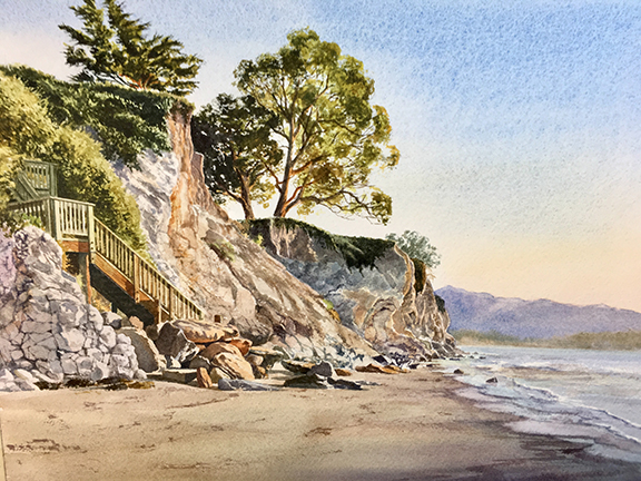 Ray Hunter, Waterhouse Gallery, Watercolor artist, figuative and ...