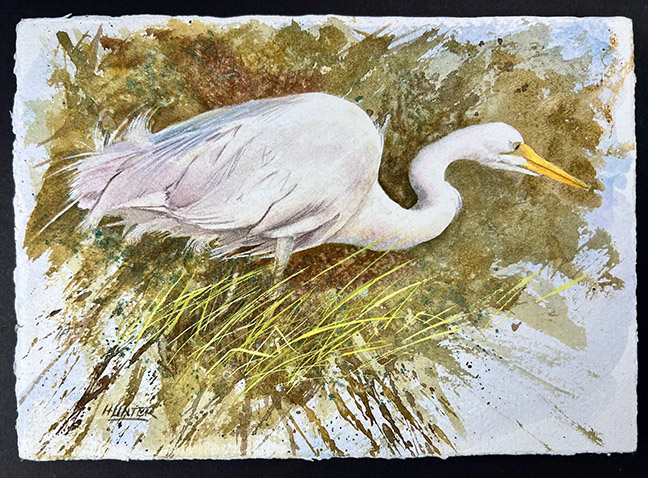 Ray Hunter, Artist, Waterhouse Gallery, Watercolor artist, Oak Group ...