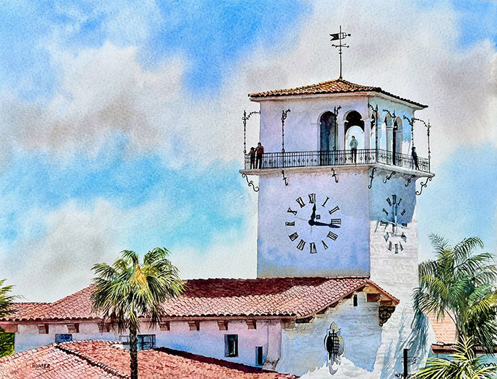 Ray Hunter, Artist, Waterhouse Gallery, Watercolor artist, Oak Group ...