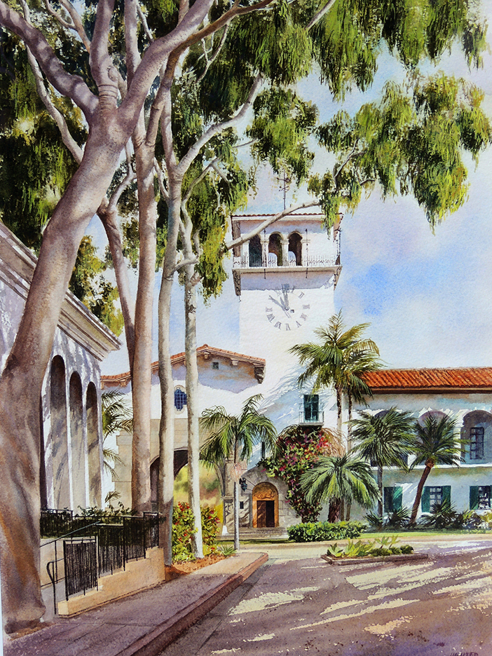 Ray Hunter, Artist, Waterhouse Gallery, Watercolor artist, Oak Group ...