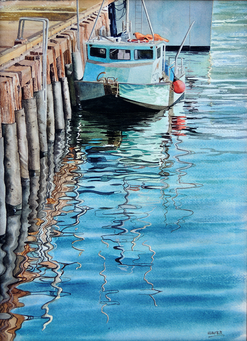 Ray Hunter, Artist, Waterhouse Gallery, Watercolor artist, Oak Group ...