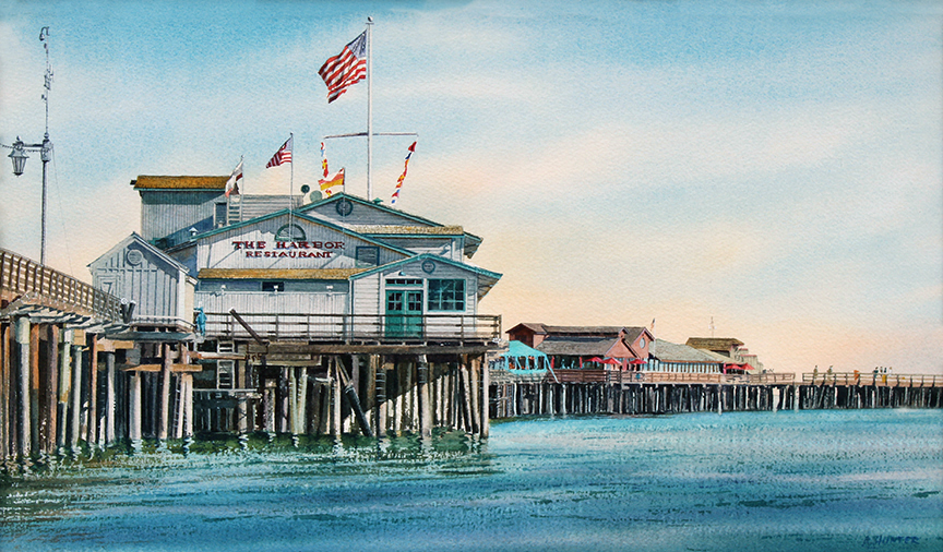 Ray Hunter, Artist, Waterhouse Gallery, Watercolor artist, Oak Group ...