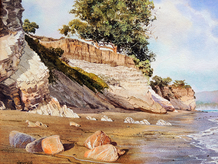 Ray Hunter, Artist, Waterhouse Gallery, Watercolor artist, Oak Group ...