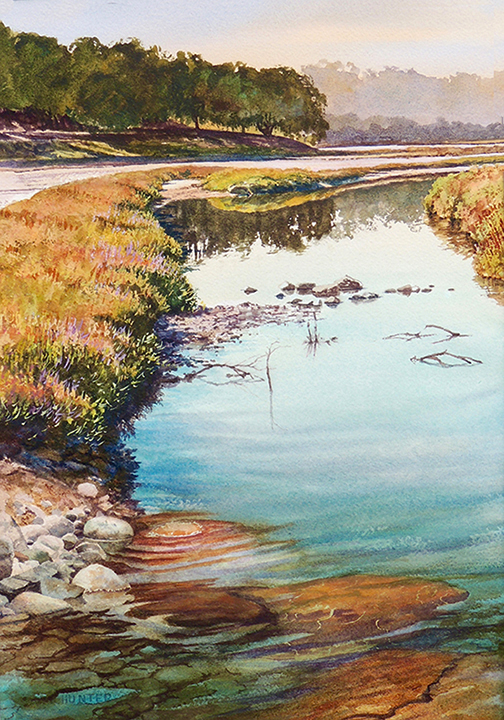 Ray Hunter, Artist, Waterhouse Gallery, Watercolor artist, Oak Group ...