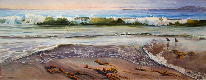 Ray Hunter, Artist, Waterhouse Gallery, Watercolor artist, Oak Group ...