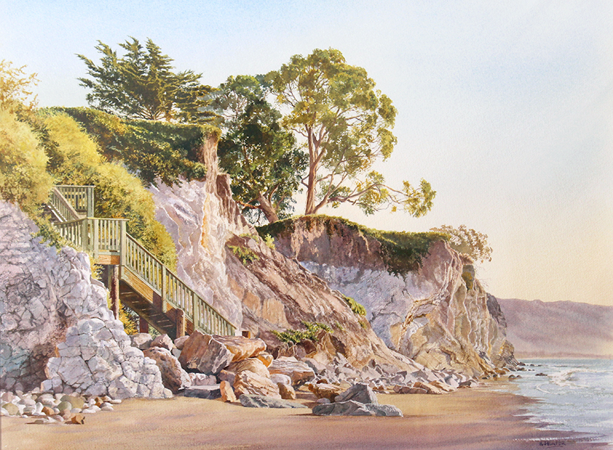 Ray Hunter, Artist, Waterhouse Gallery, Watercolor artist, Oak Group ...