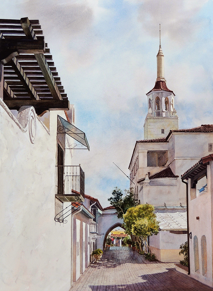 Ray Hunter, Artist, Waterhouse Gallery, Watercolor artist, Oak Group ...