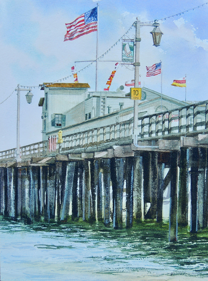 Ray Hunter, Artist, Waterhouse Gallery, Watercolor artist, Oak Group ...