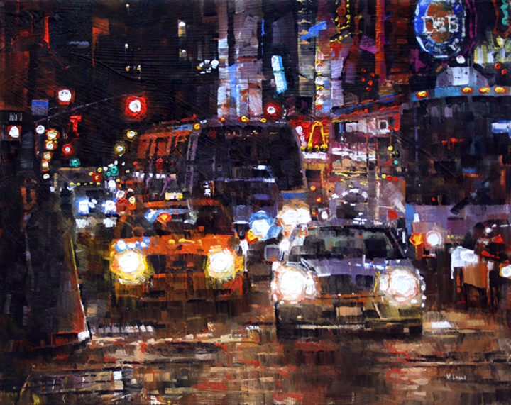 Mark Lague, Waterhouse Gallery, City Scenes, San Francisco, Mark Laguë ...