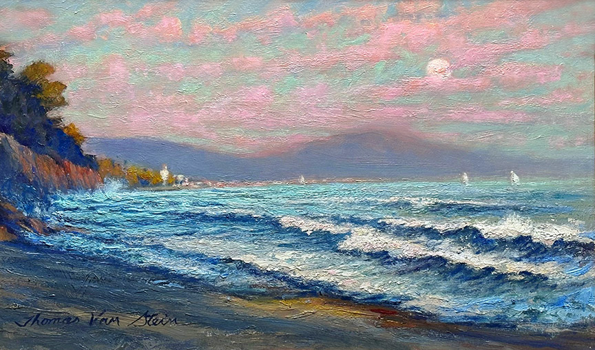 Thomas Van Stein, Waterhouse Gallery, Impressionist, Oak Group Member ...