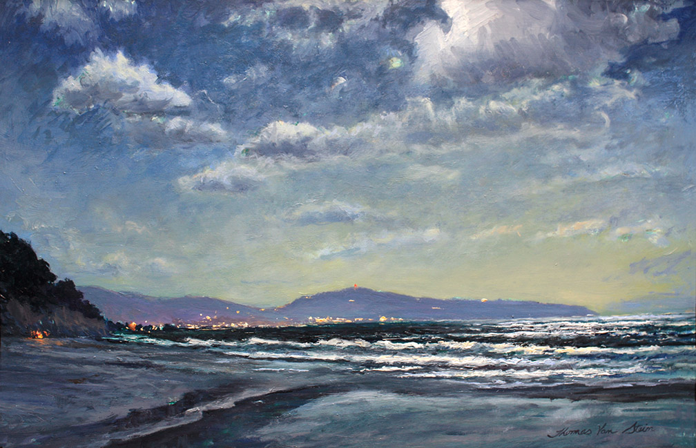 Thomas Van Stein, Waterhouse Gallery, Impressionist, Oak Group Member ...