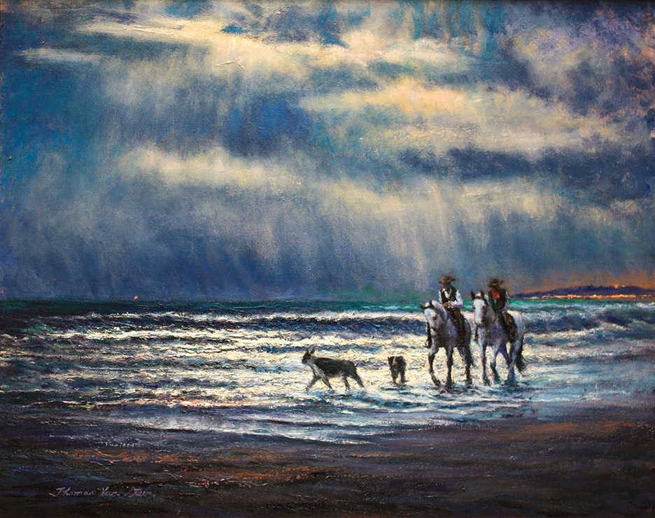 Thomas Van Stein, Waterhouse Gallery, Impressionist, Oak Group Member ...