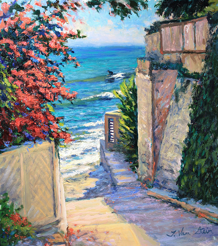 Thomas Van Stein, Waterhouse Gallery, Impressionist, Oak Group Member ...